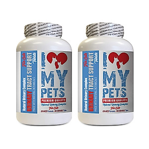 I LOVE MY PETS LLC cat Urinary Tract Health - CAT Urinary Tract Support - Natural Complex - Premium - Cranberry Supplements for Cats - 180 Treats (2 Bottles)