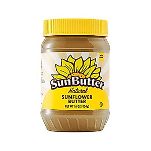SunButter Sunflower Butter Natural Creamy (6 pack of 16oz Jars)