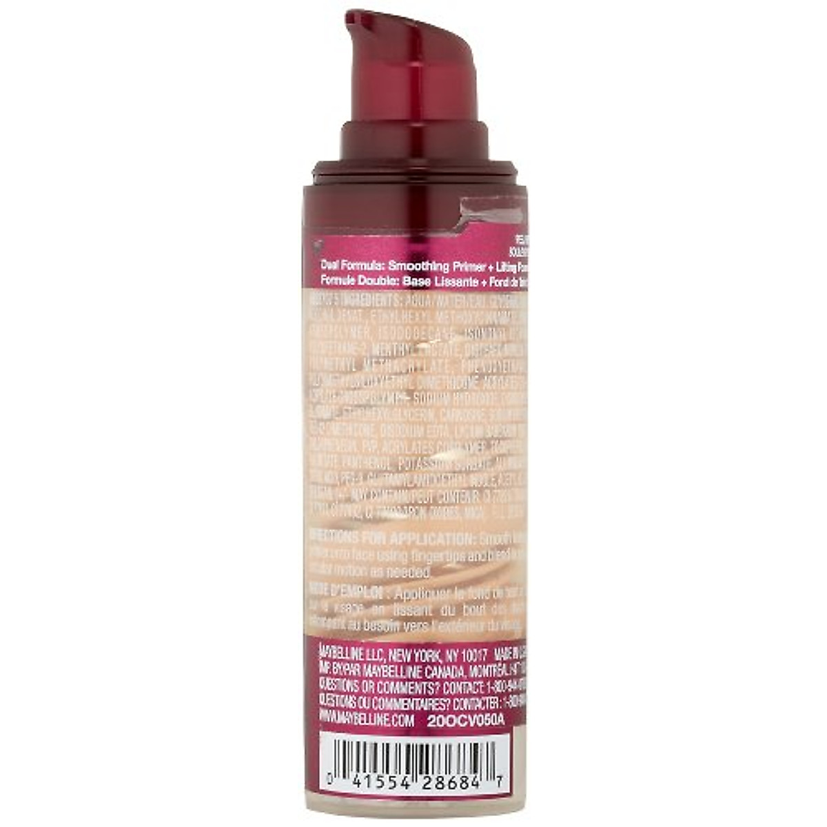 Maybelline New York Instant Age Rewind The Lifter Makeup, Pure Beige, 1 Fluid Ounce