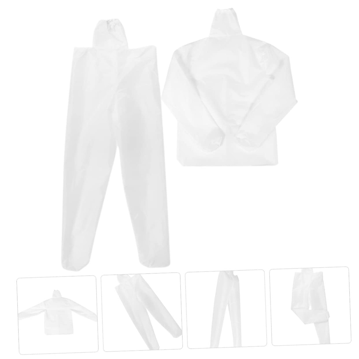 Yardwe Pizza Pan 1 Set Dry Clothes Bag Travel White Air Dry Polyester Clothing Outdoor Pants