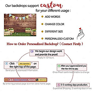 Allenjoy 10x8ft Fabric Spring Easter Backdrops for Girls Photography Wrinkle Free Happy Bunny Rabbit Green Grass Brown Wooden Wall Baby Shower Kids Newborn Portrait Background Photo Studio Shooting