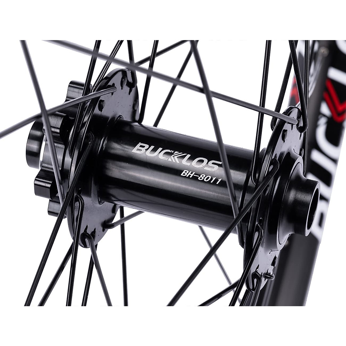 BUCKLOS 29 inch Thru Axle Boost MTB Wheelset, Front 15 * 110mm Rear 12 * 148mm Disc Brake Mountain Bike Wheel,29 inch Electric Mountain Bike Air Suspension Inverted Downhill Fork.