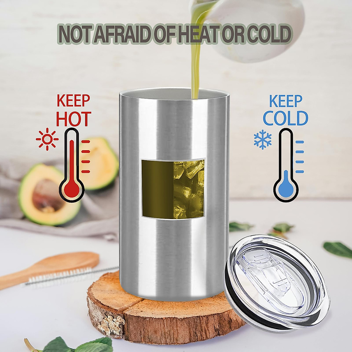 YOUKE OLA 16 Pack Tumblers Blanks Bulk Skinny Straight Tumbler Stainless Steel Double Wall Insulated Water Bottles with Lid & Straw for DIY Gift, 12oz Silver