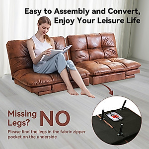 Hcore Sofa 267-8 Sofabed, Brown