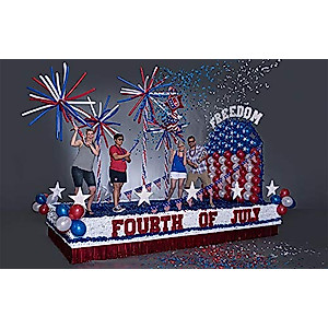 White Vinyl Floral Sheeting, 3 Feet x 3 Feet, Parade Float Decorations for Trailer, Party Decorations