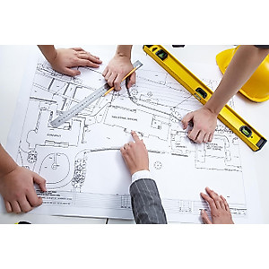 Bond Plotter Paper - 20Lb Uncoated 24 in x 150 ft | 2 inch core | Box of 2 rolls