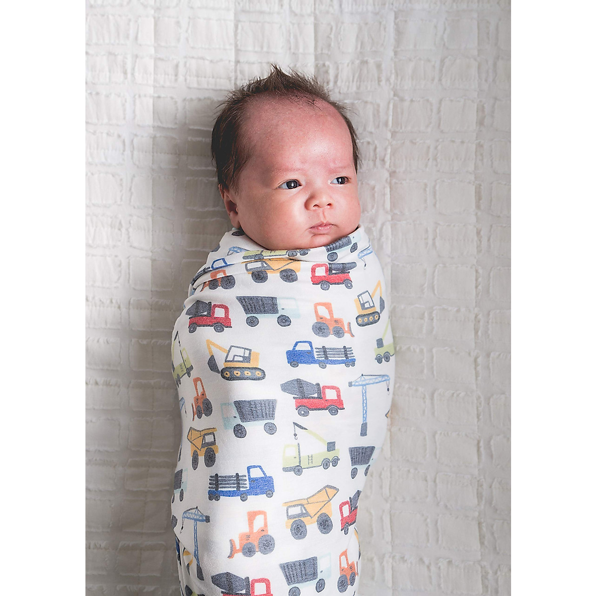 Copper Pearl Large Premium Knit Baby Swaddle Receiving Blanket Diesel