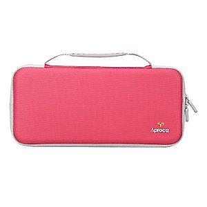 Aproca Red Hard Travel Storage Carrying Case, for Logitech POP Keys Mechanical Wireless Keyboard and POP Wireless Mouse/Keychron K2 Wireless Keyboard