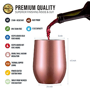 KLUBI Sea Turtle Gifts - Wine or Coffee Mug/Tumbler With Lid 12oz - Idea for Turtle Lover, Stuff, Glass, Jewelry, Women, Decor