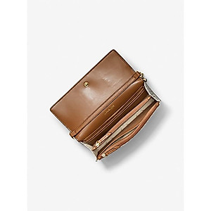 Michael Kors Jet Set Medium Saffiano Leather 2-in-1 Convertible Crossbody Bag (Van/Arorn)