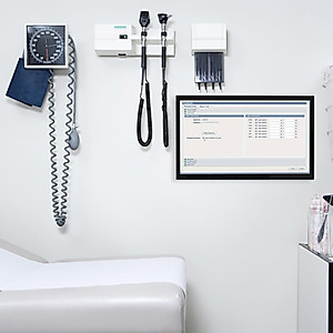 VIVO Height Adjustable 17 to 32 inch Single Monitor Articulating Wall Mount for Standing Workstations, Fits 1 Screen with Max VESA 100x100mm, Black, MOUNT-VW01A