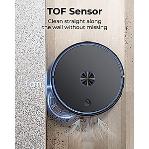 Laresar Robot Vacuum and Mop with Auto Dirt Disposal, Max 3500pa Suction, App Control, Editable Map, Lidar Navigation Smart Mapping, Works with Alexa, L6 Pro Robot Vacuum Cleaner Ideal for Pet Hair