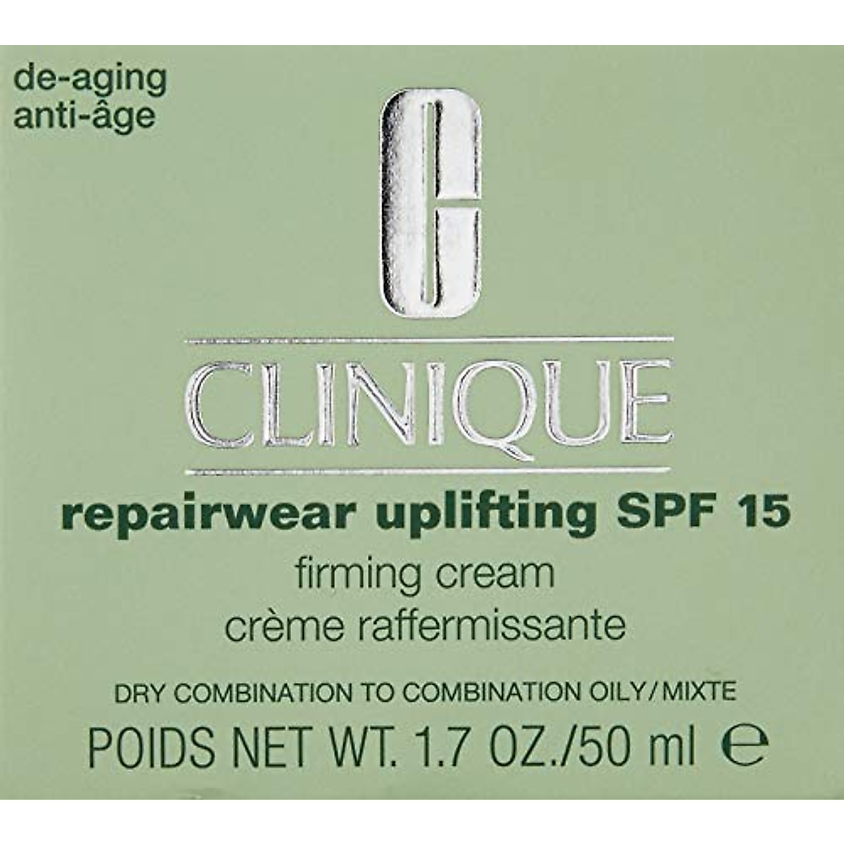 Repairwear Uplifting SPF 15 Firming Cream - Dry Combination To Oily Skin by Clinique for Unisex