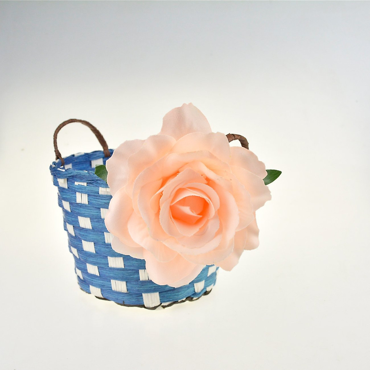 DRESHOW 16 Pcs Rose Hair Clip Flower Bridal Hair Pins Rose Brooch Floral Clips Head Ornament Wedding Hair Accessories Flamenco Dancer Hair Clip for Women Girls