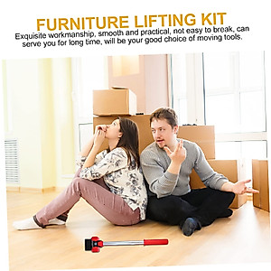 1 Set Moving Artifact Heavy Furniture Mover Furniture Mover Slider Furniture Lifting Tool Heavy Furniture Moving Pulley Turnicate Kit Door Knob Cushion Rubber Household Lifting Rod