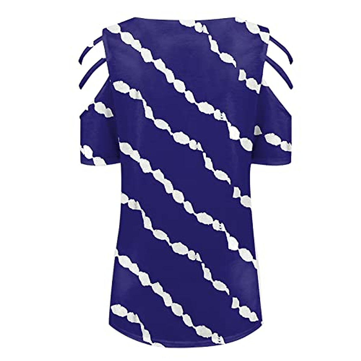 Deals Top for Women Cut Out Tops for Women MGK Shirt Black and White Striped Shirt Women Tshirt Yarn Tops for Teens Happy Birthday Shirt Peplum Blouse Work Shirts for Women