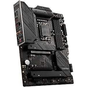 MSI MAG B660 Tomahawk WiFi DDR4 Gaming Motherboard (ATX, 12th Gen Intel Core, LGA 1700 Socket, DDR4, PCIe 4, 2.5G LAN, M.2 Slots, Wi-Fi 6)