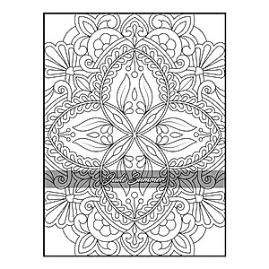 100 Amazing Patterns: An Adult Coloring Book with Fun, Easy, and Relaxing Coloring Pages