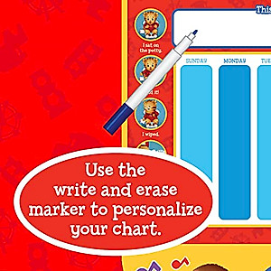 Daniel Tiger Potty Training Reward Chart, Potty Time With Daniel! Workbook Includes Stories, Activities, Stickers, and Sound Button! (Daniel Tiger's Neighborhood)