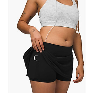 lululemon Pace Rival Skirt Regular 13" (Color 000, 10)