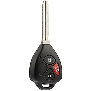Key Fob Keyless Entry Remote fits Toyota 4Runner, Rav4, Yaris (HYQ12BBY G)