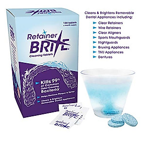 Retainer Brite Retainer brite -6 months supply- 2 boxes pack -192 tablets , 192 Count