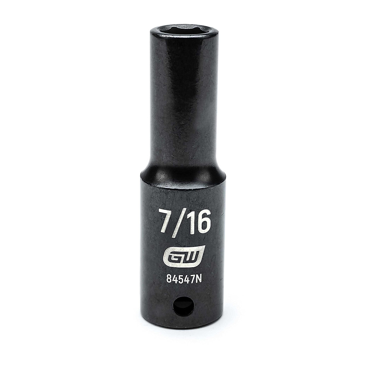 GEARWRENCH 39 Pc. 1/2" Drive 6 Pt. Impact Socket Set, Standard & Deep, SAE - 84947N, Black