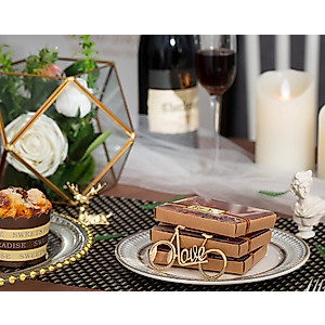 24 PCS Love Design Golden Bicycle Shape Bottle Openers for Wedding Favors Bridal Shower Gifts ，Decorations and Souvenirs for Guests (24, golden love bicycle)