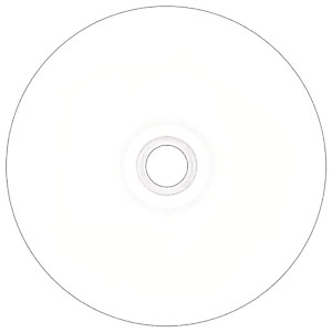 PlexDisc DVD-R 4.7GB 8X White Inkjet Hub Printable Disc - 100pk Spindle (FFP) 637-215-BX