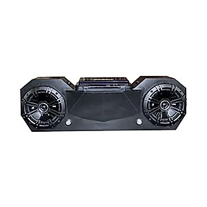 Universal Radio Stereo BT Capable Sound bar UTV Golf Cart Speakers pods