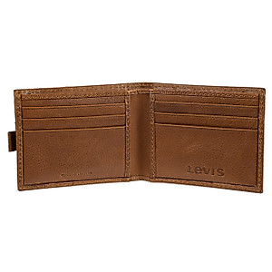 Levi's Men's RFID Slimfold Wallet with Removable Card Case