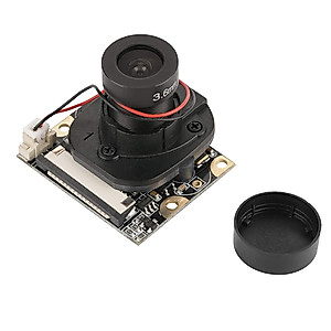 for Raspberry Pi Camera Module 5MP, HD OV5647 Sensor with Fixed Lens Webcam 15cm Flat Ribbon Cable to 15Pin MIPI CSI Connector Compatible for Raspberry Pi B 3/2