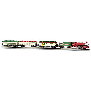 Bachmann Trains - Spirit Of Christmas Ready To Run Electric Train Set - N Scale