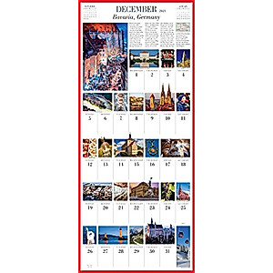 1,000 Places to See Before You Die Picture-A-Day Wall Calendar 2021