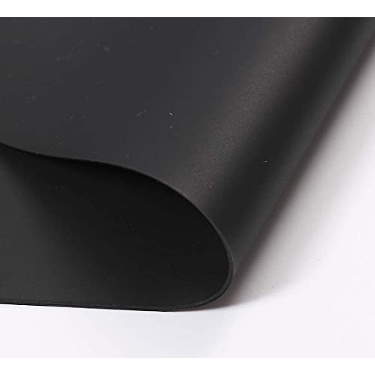 KimTin 23.62" by 15.75" Extra Large Mulitpurpose Silicone Placemat,Countertop Protector, Kitchen Counter Mat, Table Mat, Heat Resistant, Washable, Non Slip (Black)……