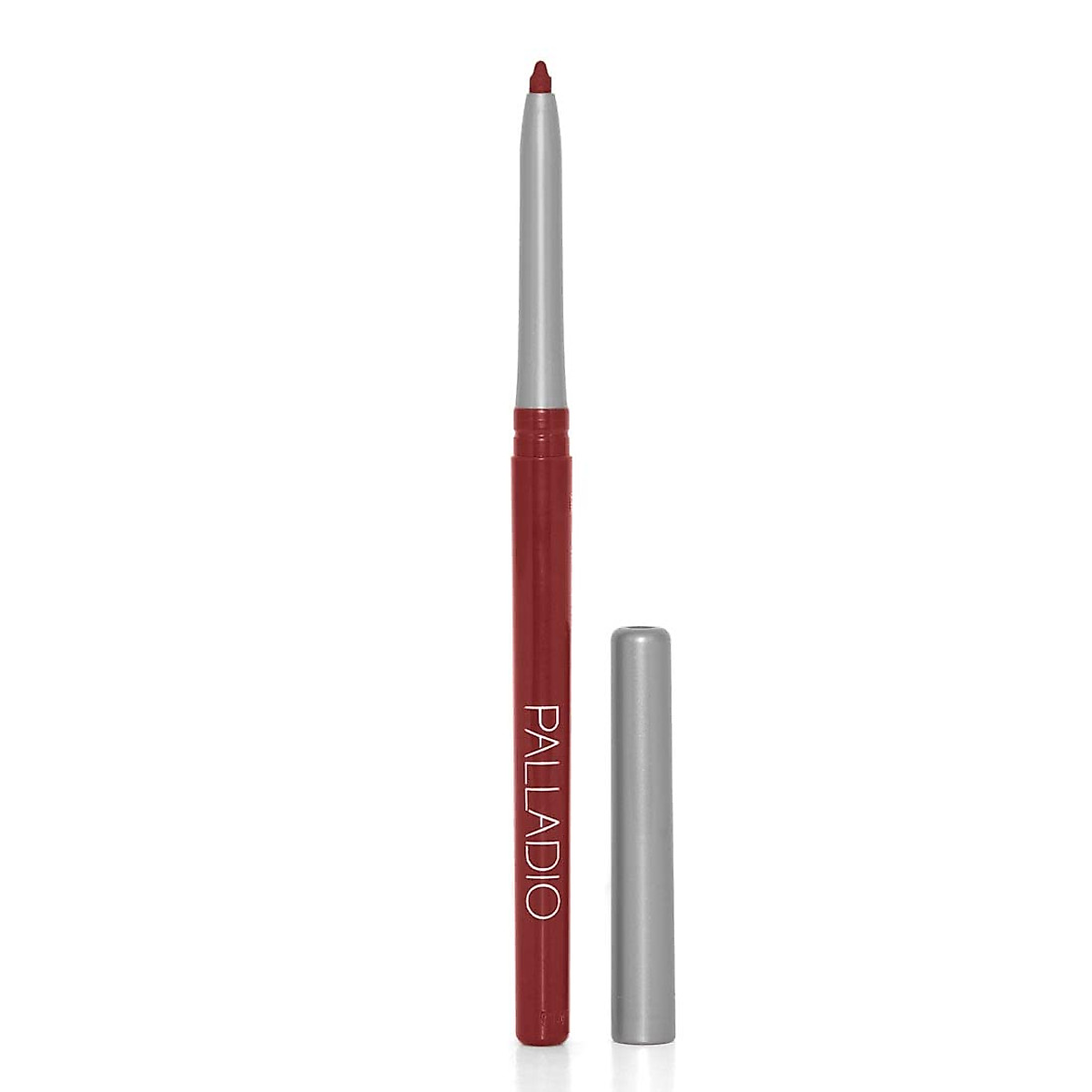 Palladio Retractable Waterproof Lip Liner High Pigmented and Creamy Color Slim Twist Up Smudge Proof Formula with Long Lasting All Day Wear No Sharpener Required, Raisin, 1 Count