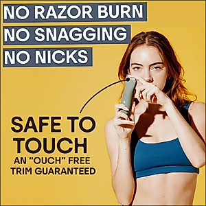 MERIDIAN - The Complete Package: Includes Men’s Waterproof Electric Below-The-Belt Trimmer and The Spray (50 mL) | Features Ceramic Blades and Sensitive Shave Tech (Sage)