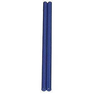 Plain Rhythm stick 14" Blue 1 Pair