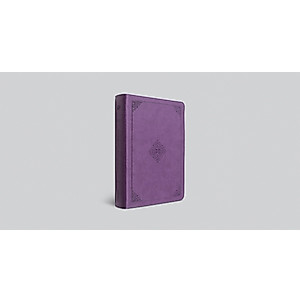ESV Single Column Journaling Bible, Large Print (TruTone, Lavender, Ornament Design)