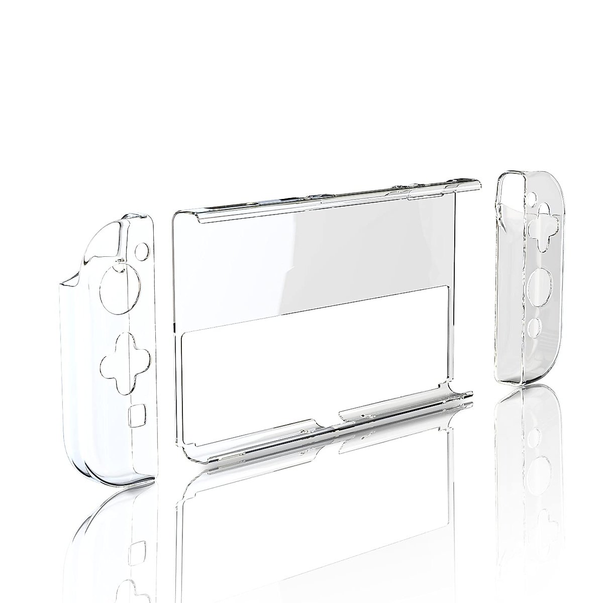 HEATFUN Protective Case for Switch OLED, Switch OLED Hard Console Case and TPU Joy Con Covers - Switch OLED Accessories