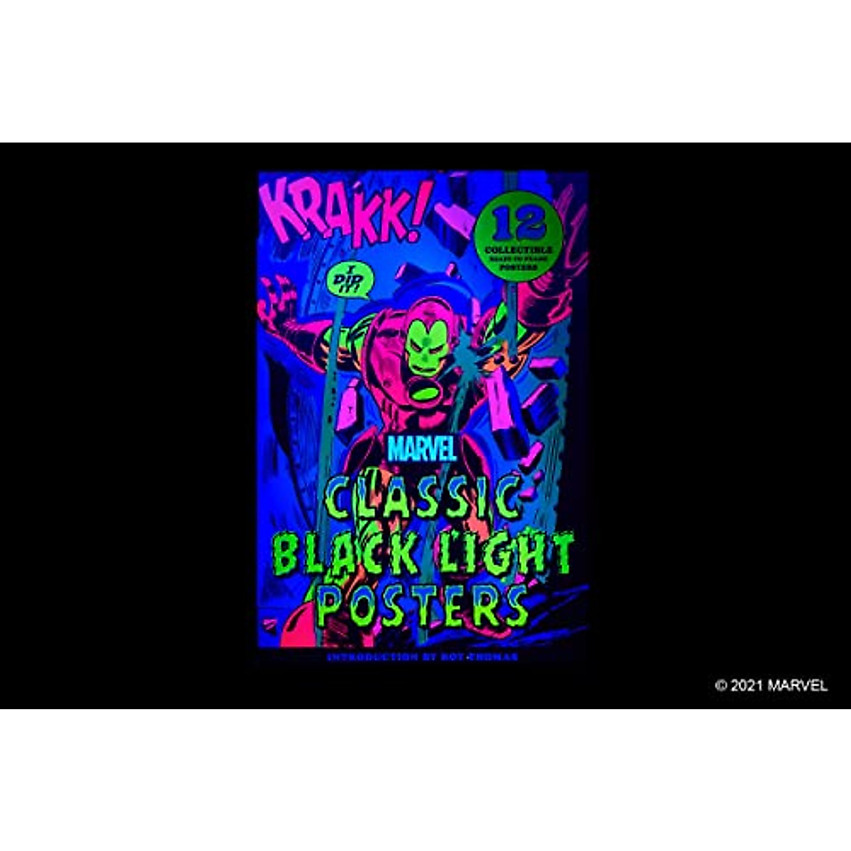 Marvel Classic Black Light Collectible Poster Portfolio