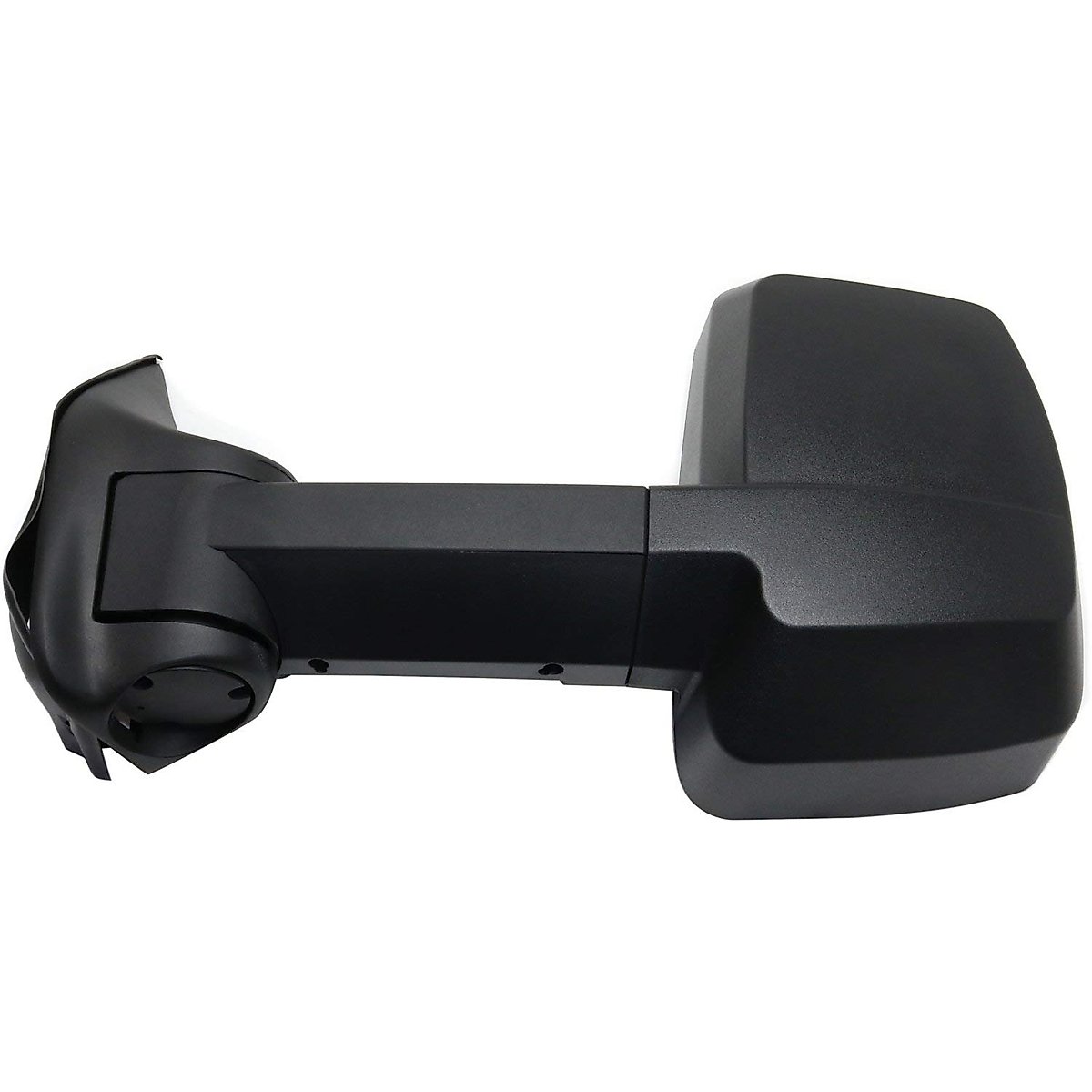 Kool Vue Mirror Set Compatible with 2003-2014 Ford E-150, 2003-2005 E-150 Club Wagon, 1992-2002 E-150 Econoline, Towing, Manual Adjust, Manual Fold, Single Arm, Fits 4-Bolt Mirror Only
