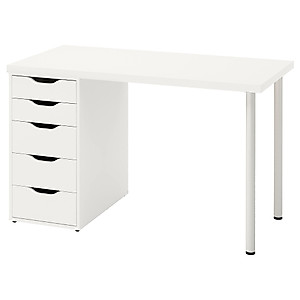 IKEA Alex/LAGKAPTEN Desk, White, 47 1/4x23 5/8 "