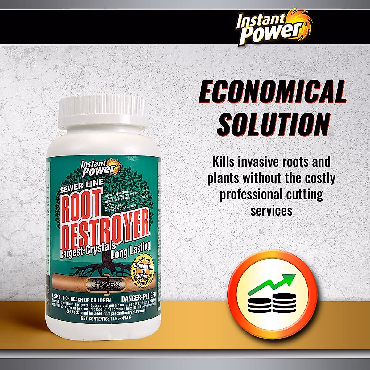 Scotch Brand Scotch 1885 LB Destroyer Killer Line-Tree and Plant Root Sewer Clog Remover