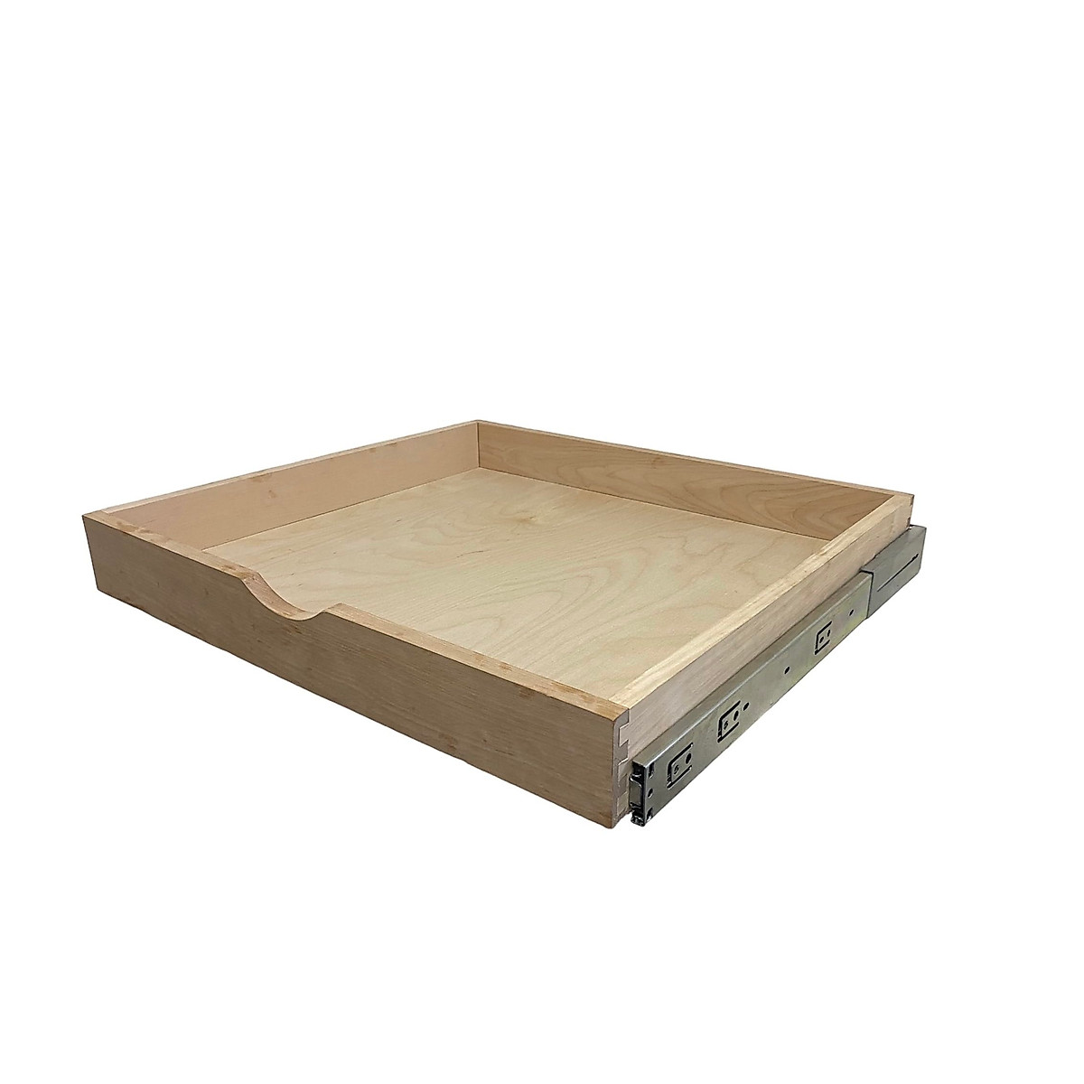 CabinetRTA DIY Slide Out Cabinet Shelf Pull-Out Wood Drawer Storage (W)24 x (D)21, Soft-Close Slide