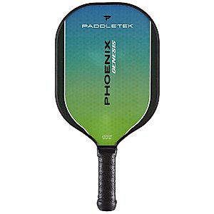 Paddletek Phoenix Genesis Anna Leigh Waters Signature Pickleball Paddle - Blue/Green