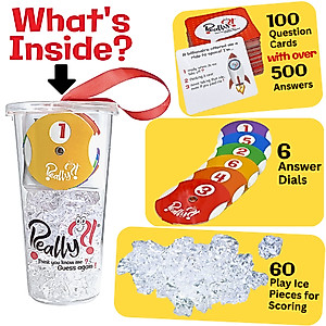 Really?! Think You Know Me? Guess Again - Hilarious Family Game Night Ice Breakers, Conversation Cards to Get Talking