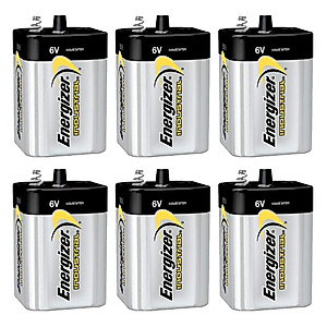 6 Pack Energizer Max 529 6V Lantern Battery