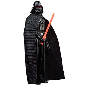 STAR WARS Retro Collection Darth Vader (The Dark Times) Toy 3.75-Inch-Scale OBI-Wan Kenobi Figure, Toys for Kids Ages 4 and Up, Multicolored, F5771