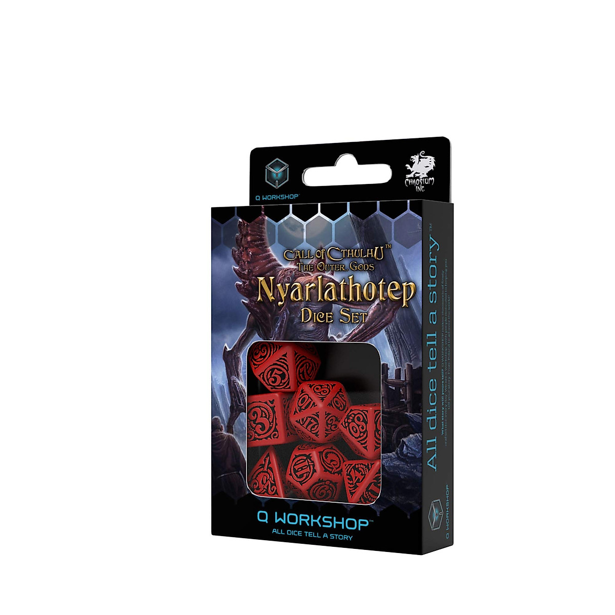 Call of Cthulhu Outer Gods: Nyarlathotep Dice Set